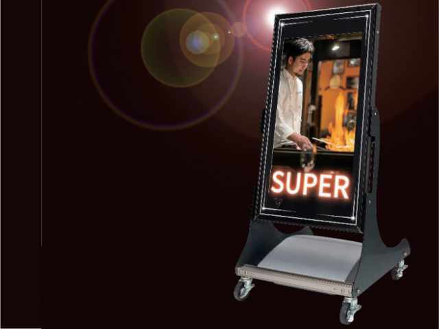 SHIMADA DS-FL32S｜32型フロアスタンド型サイネージ｜ブライト株式会社